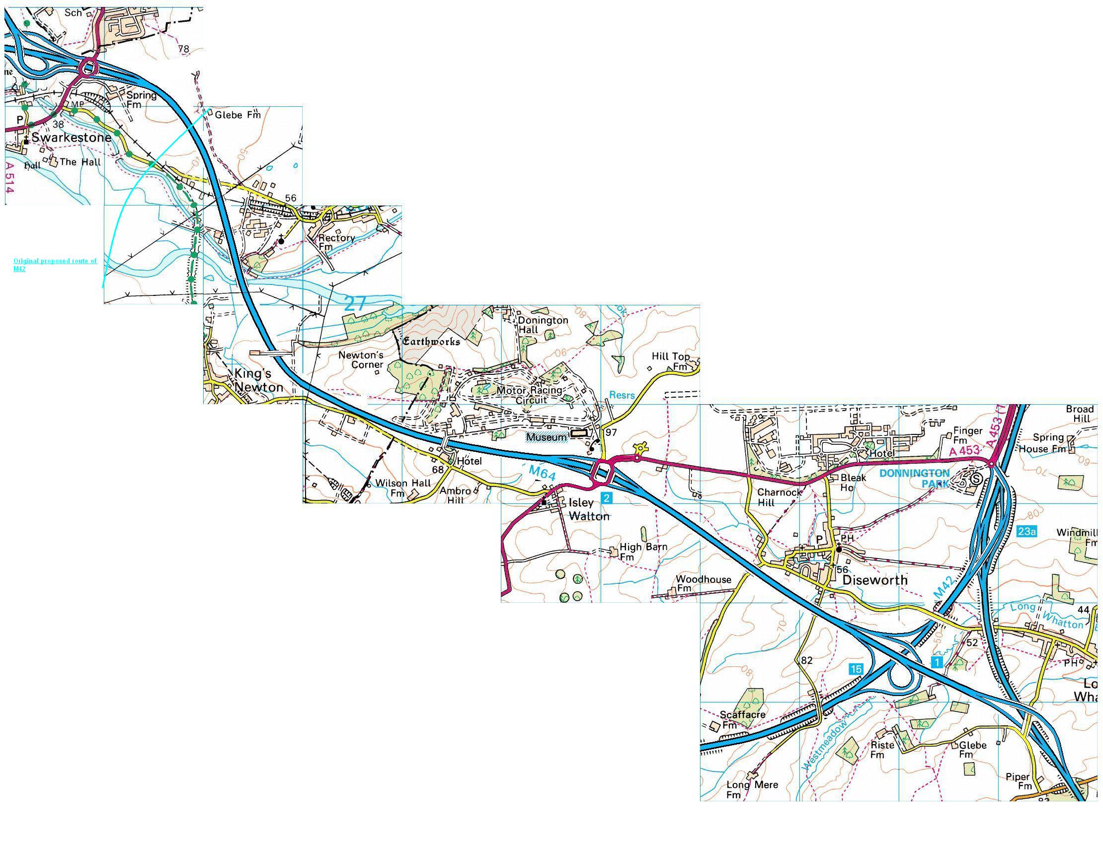 M64 Derby to Stoke Motorway